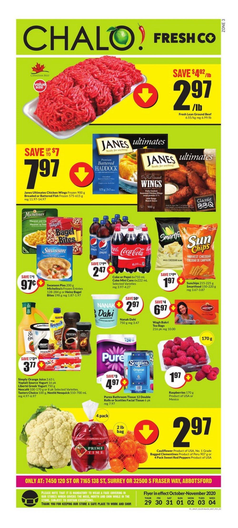 FreshCo Weekly Ad Oct 29 – Nov 04, 2020
