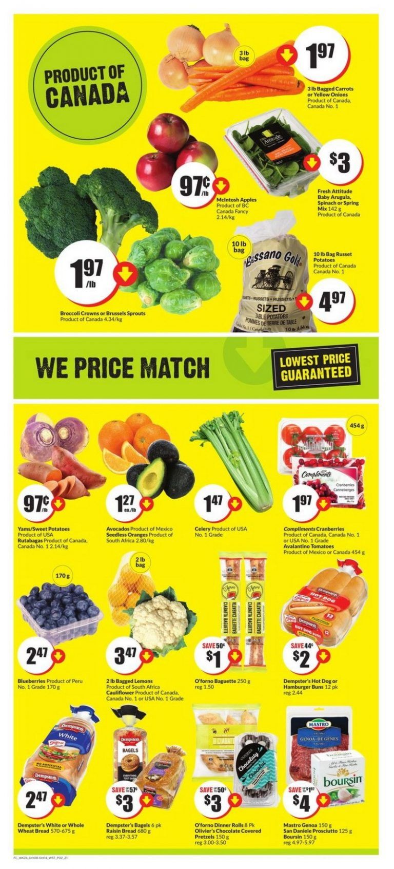 FreshCo Weekly Ad Oct 08 – Oct 14, 2020
