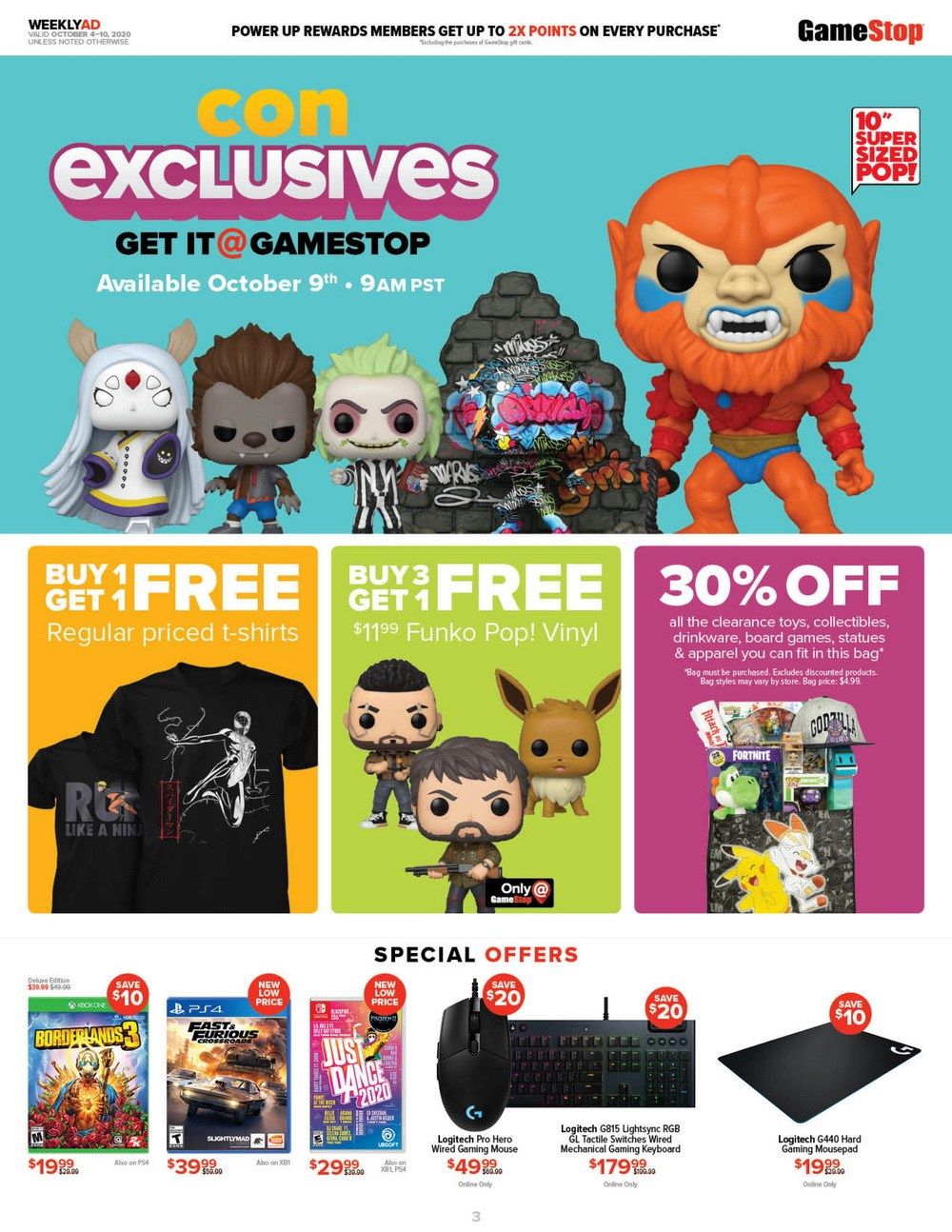 GameStop Weekly Ad Oct 04 – Oct 10, 2020