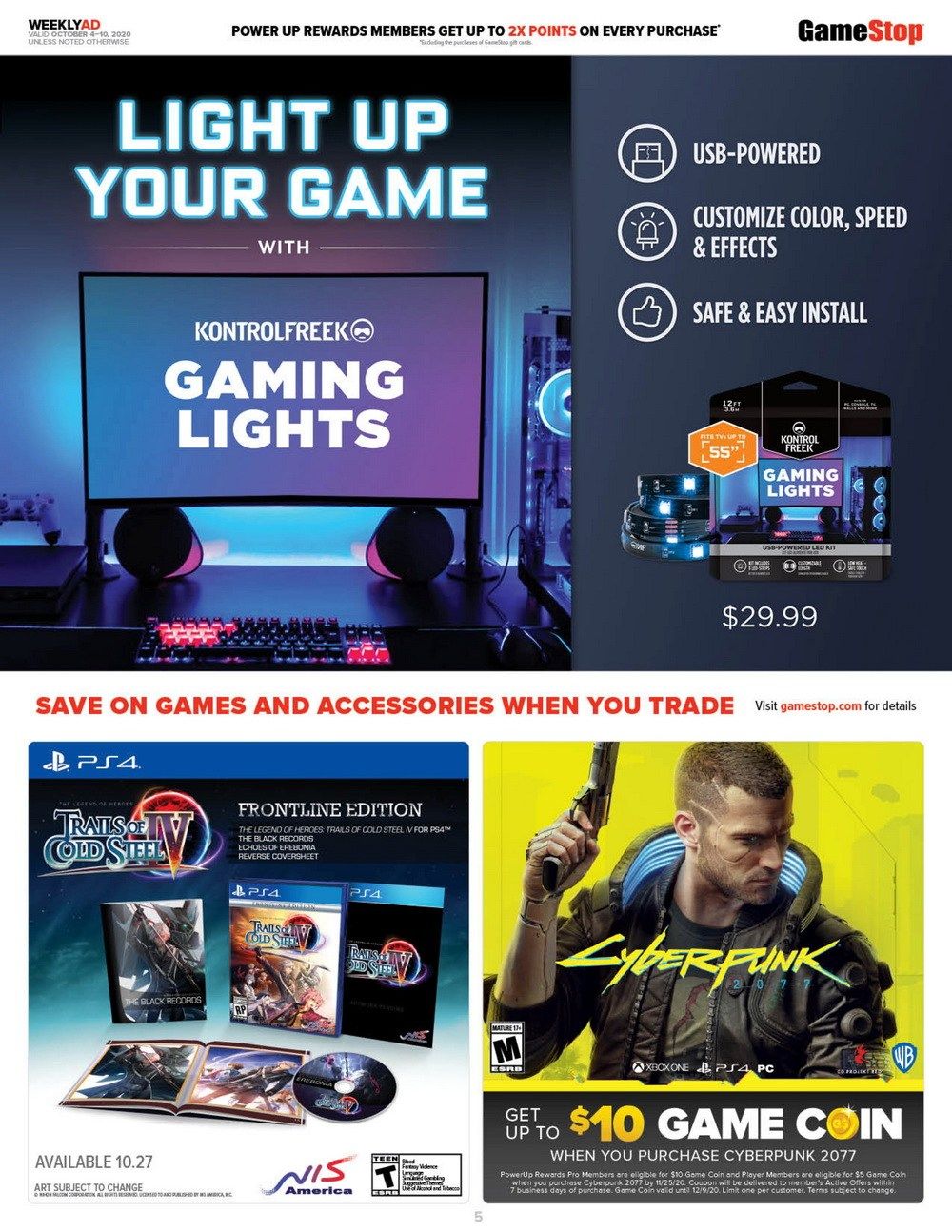 GameStop Weekly Ad Oct 04 – Oct 10, 2020