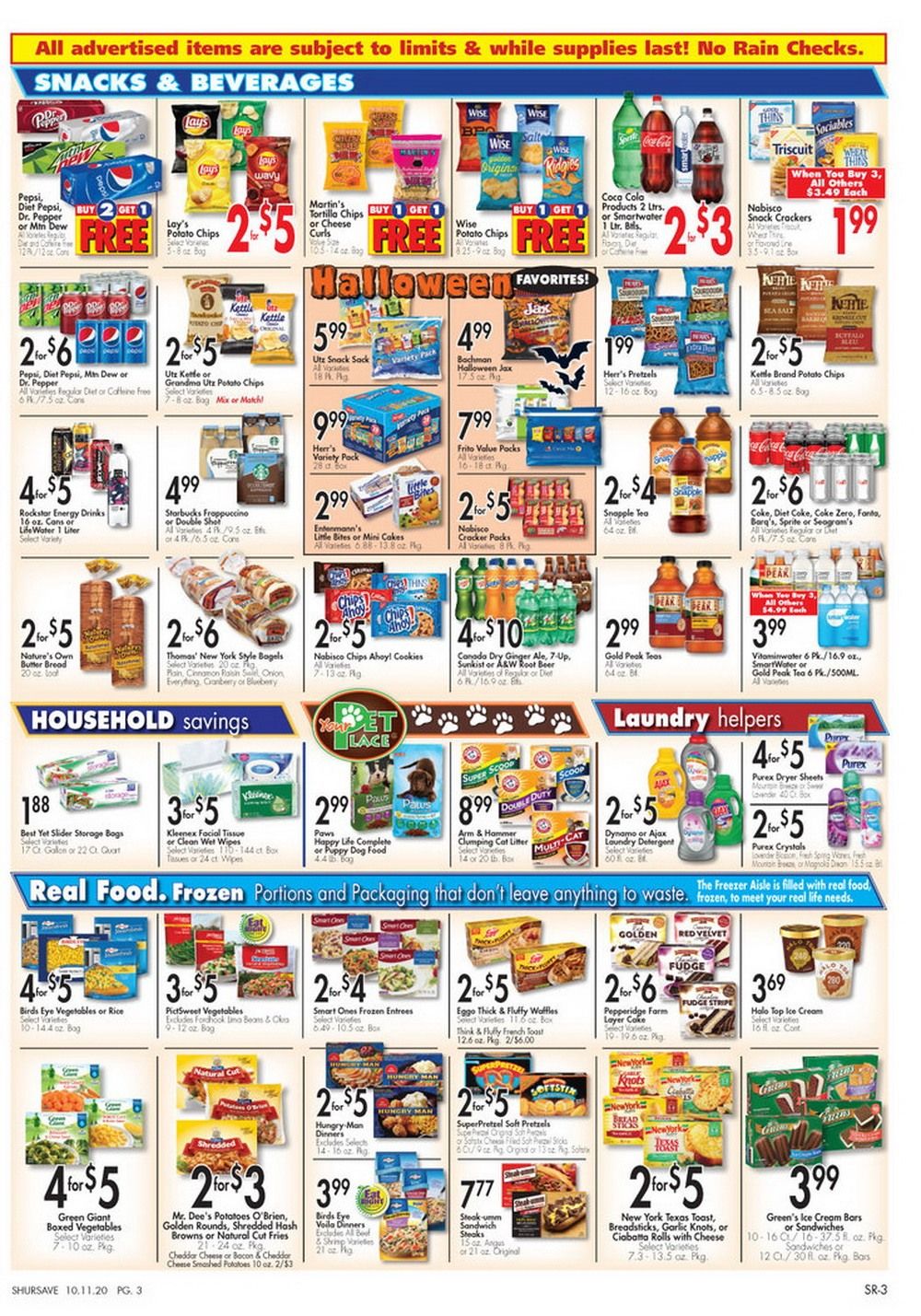 Gerrity's Supermarkets Weekly Ad Oct 11 – Oct 17, 2020