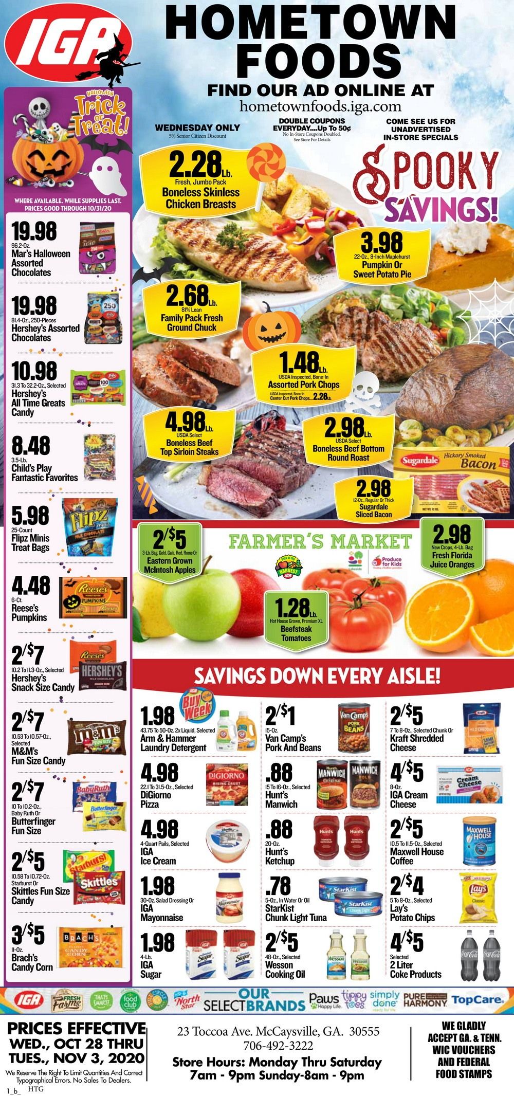 IGA Weekly Ad Oct 28 – Nov 03, 2020