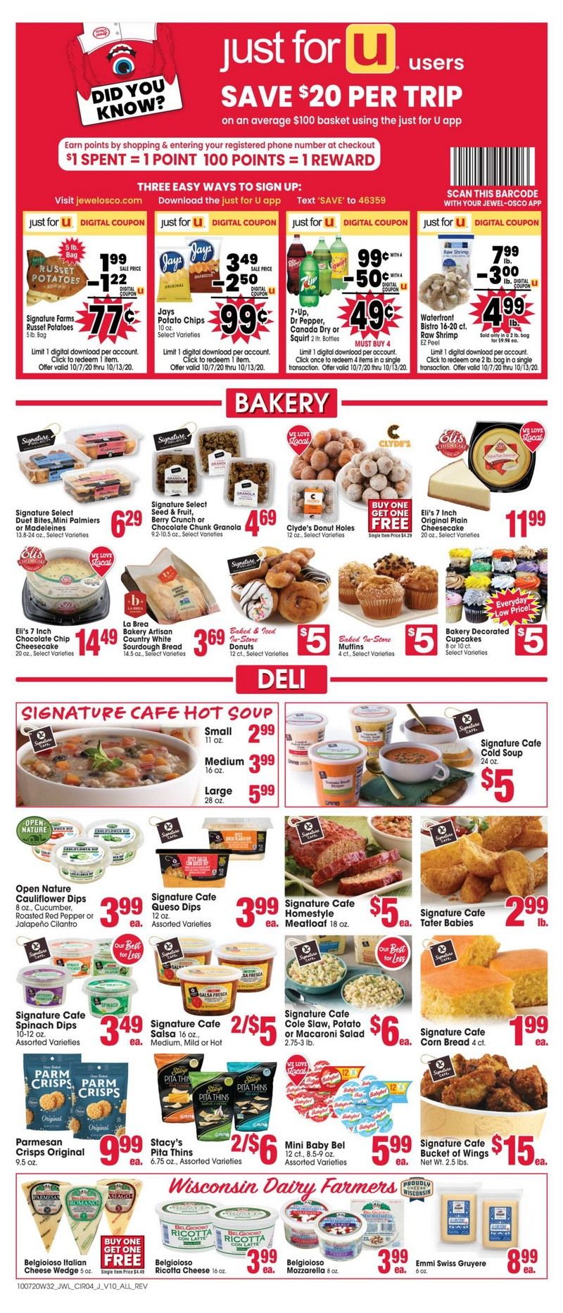Jewel Osco Weekly Ad Oct 07 – Oct 13, 2020