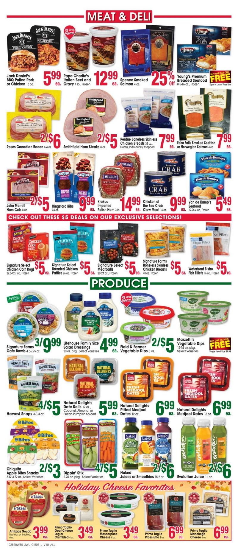 Jewel Osco Weekly Ad Oct 28 – Nov 03, 2020