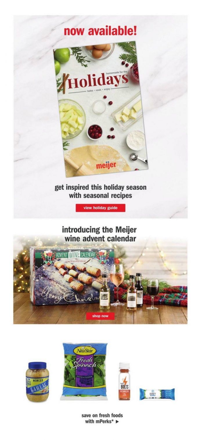 Meijer Weekly Ad Nov 01 – Nov 07, 2020