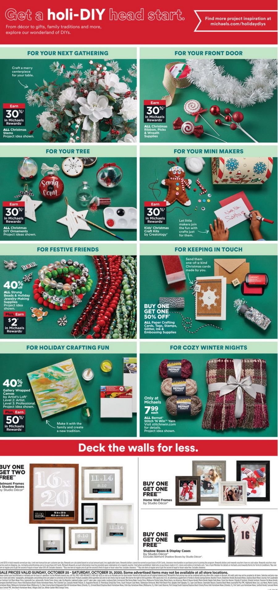 Michaels Weekly Ad Oct 25 – Oct 31, 2020