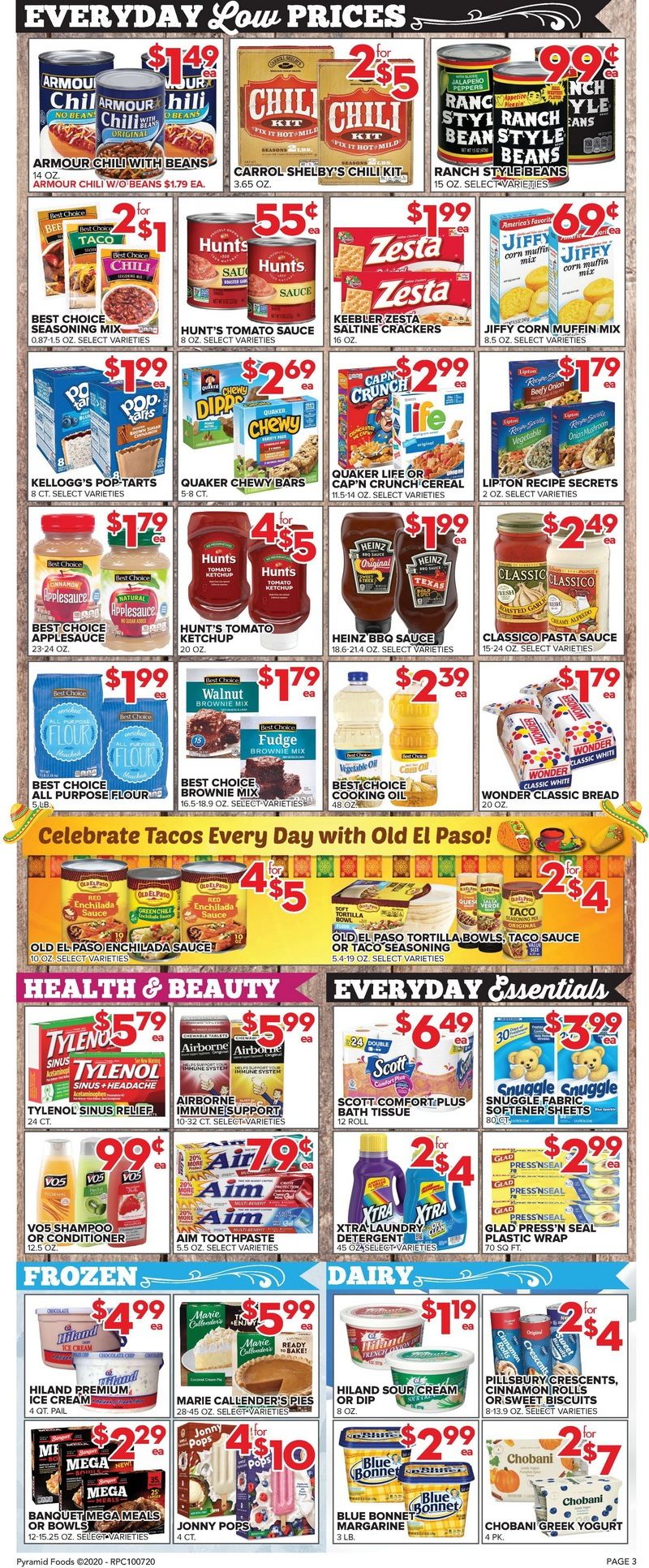 Price Cutter Weekly Ad Oct 07 – Oct 13, 2020