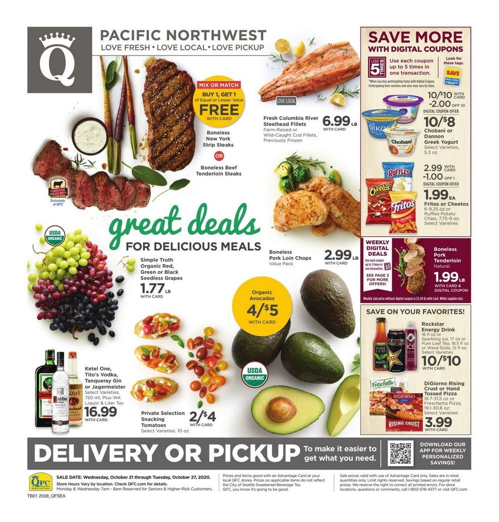 QFC Weekly Ad Oct 21 – Oct 27, 2020