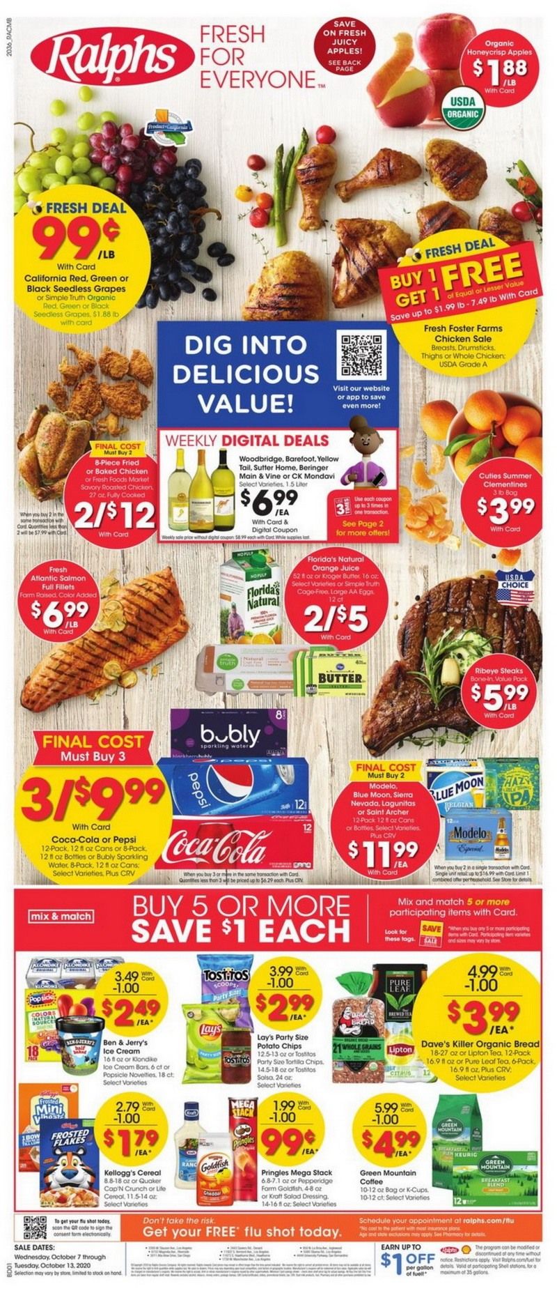 Ralphs Weekly Ad Oct 07 – Oct 13, 2020