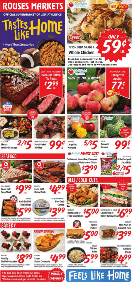 Rouses Markets Weekly Ad Oct 7 – Oct 14, 2020