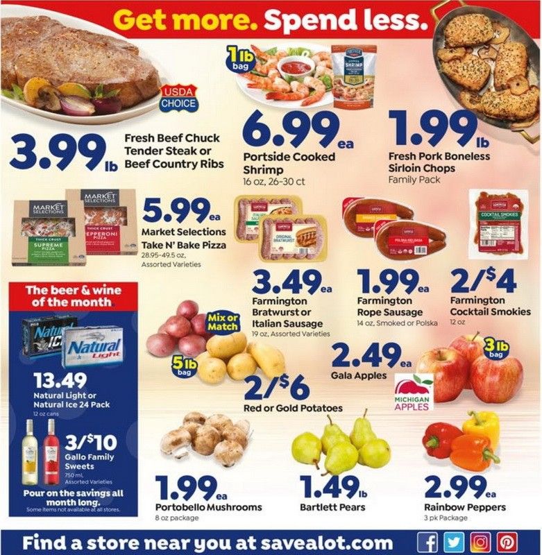 Save A Lot Weekly Ad Oct 28 – Nov 3, 2020