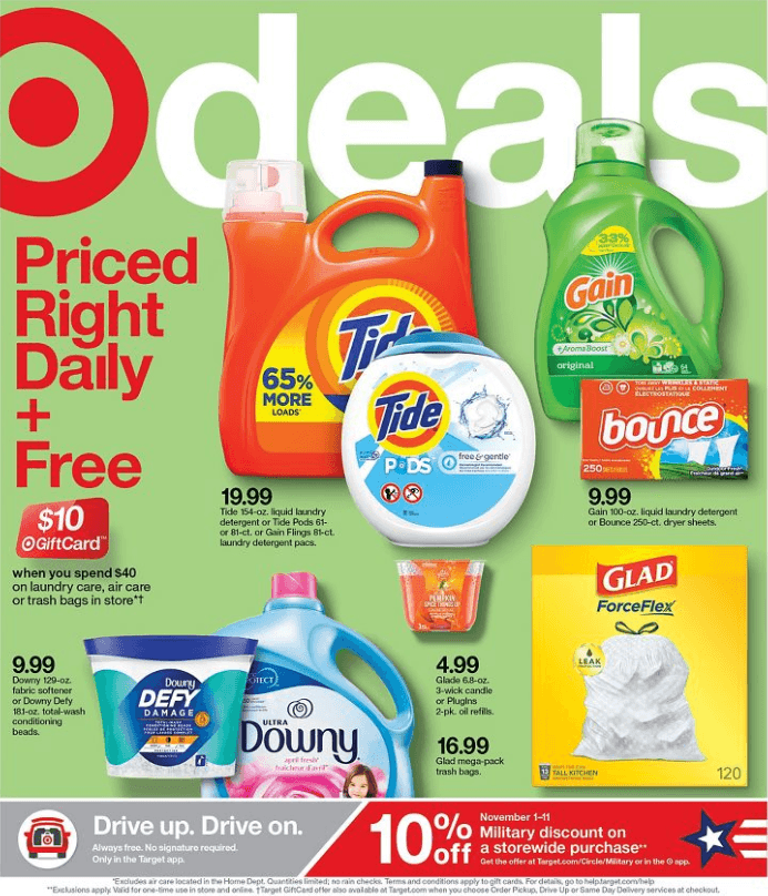 Target Weekly Ad Nov 1 – Nov 7, 2020