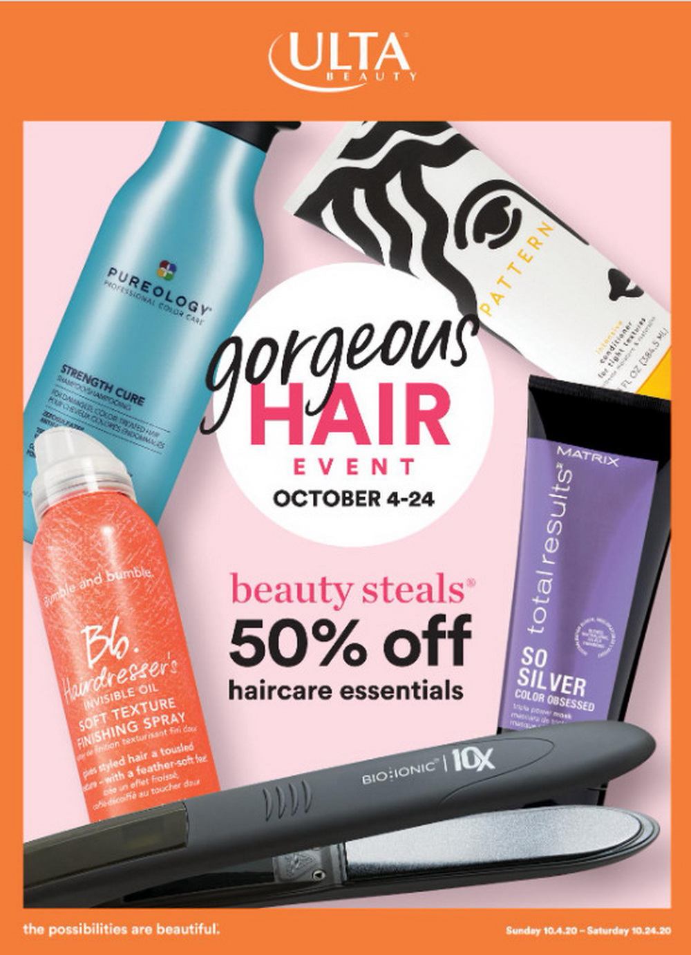 Ulta Beauty Monthly Ad Oct 04 – Oct 24, 2020