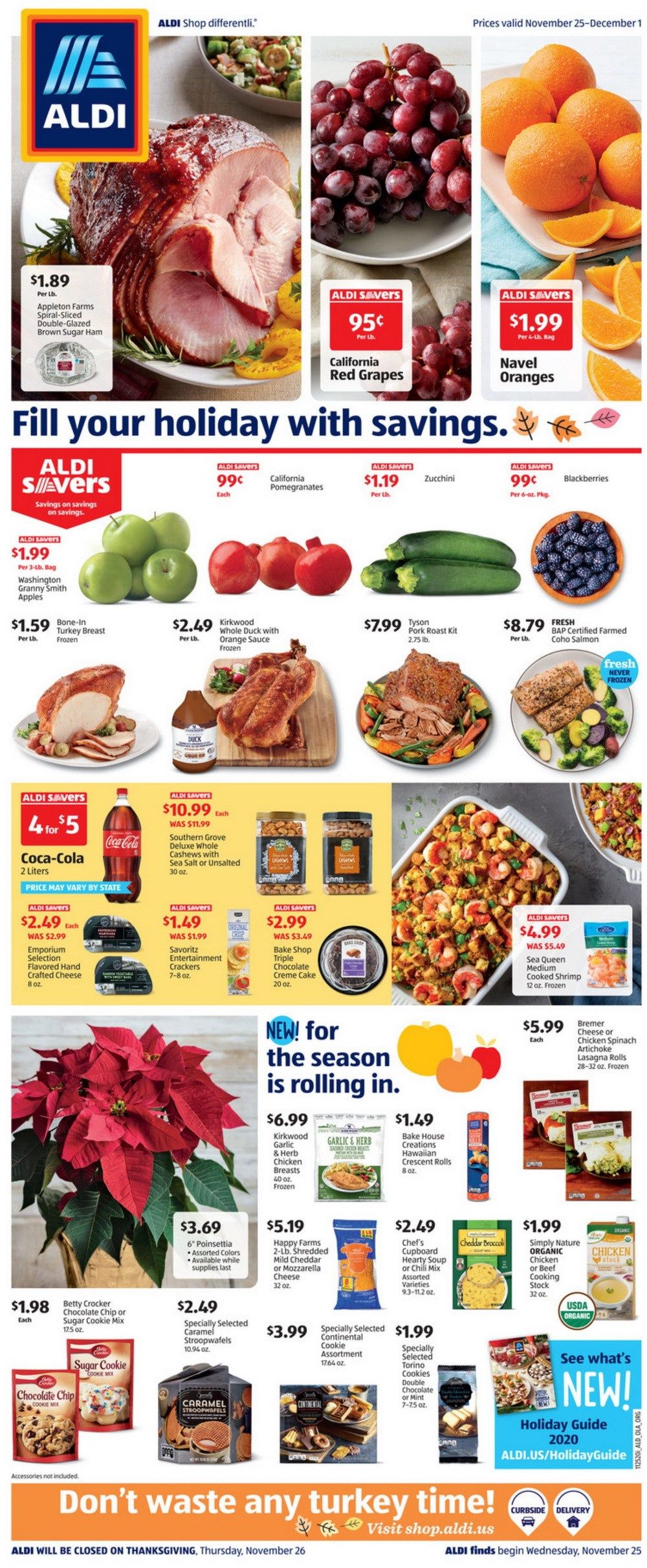 ALDI Weekly Ad Nov 25 – Dec 01, 2020