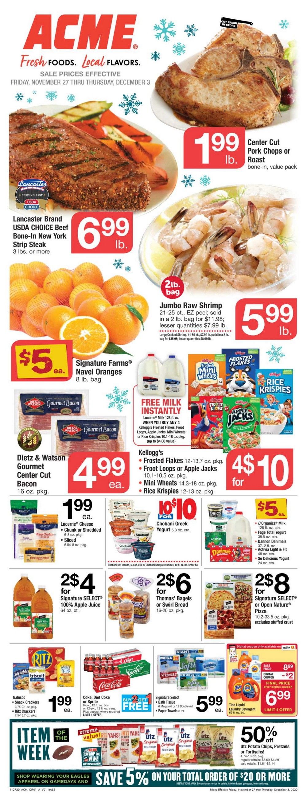 Acme Weekly Ad Nov 27 – Dec 03, 2020