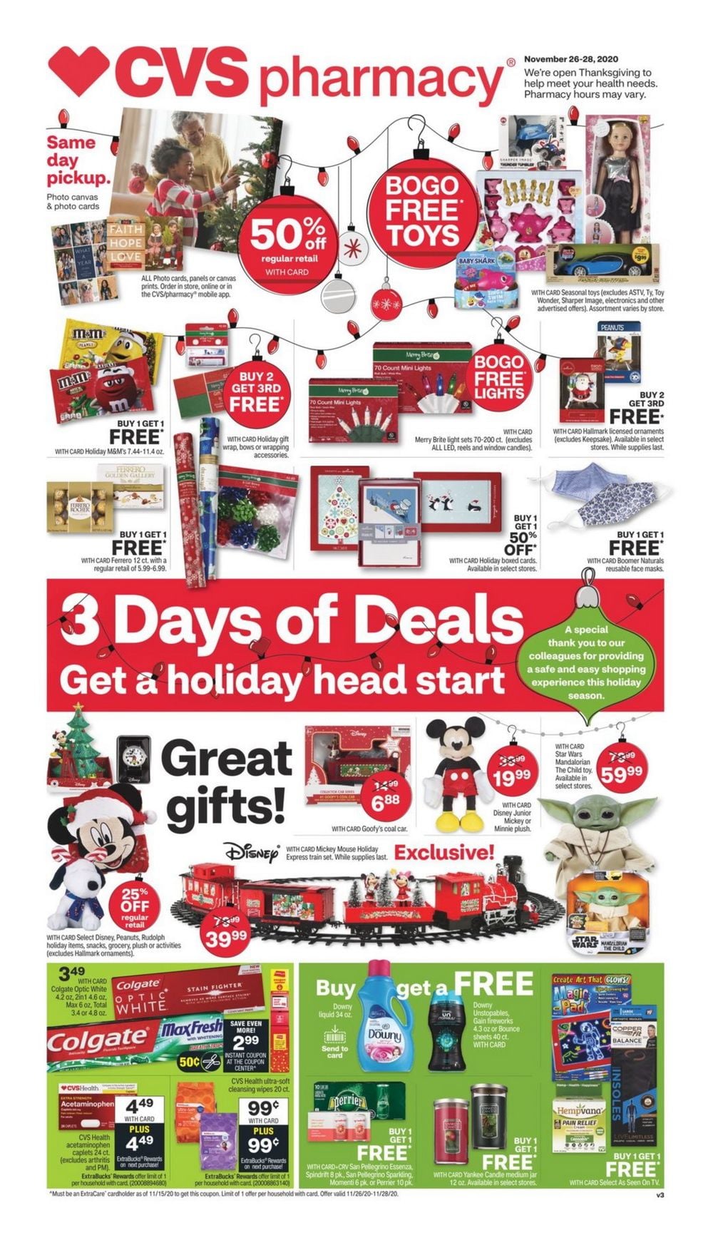 CVS Three Day Sale Ad Nov 26 – Nov 28, 2020
