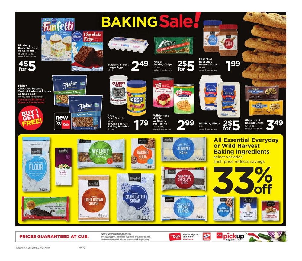 Cub Foods Weekly Ad Nov 01 – Nov 07, 2020