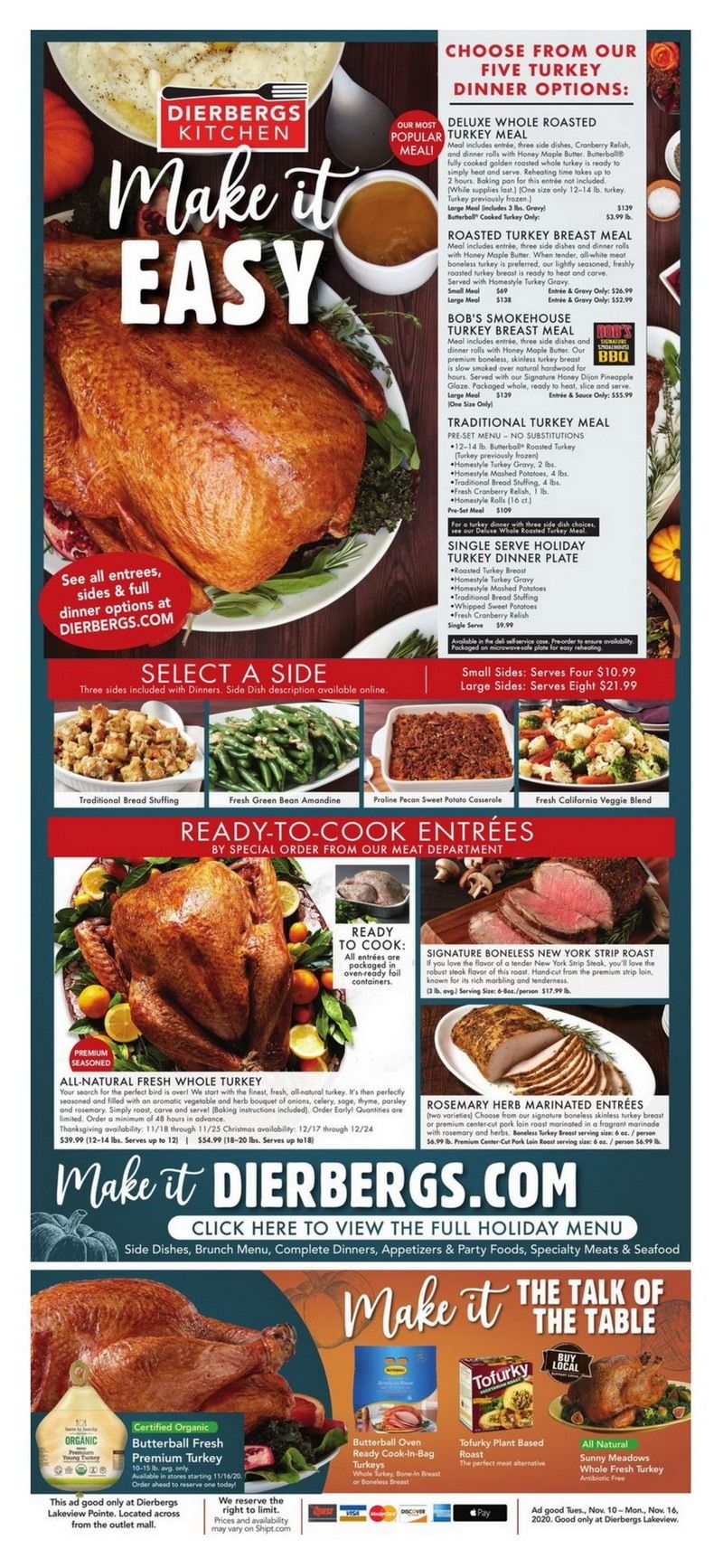 Dierbergs Markets Weekly Ad Nov 10 – Nov 16, 2020