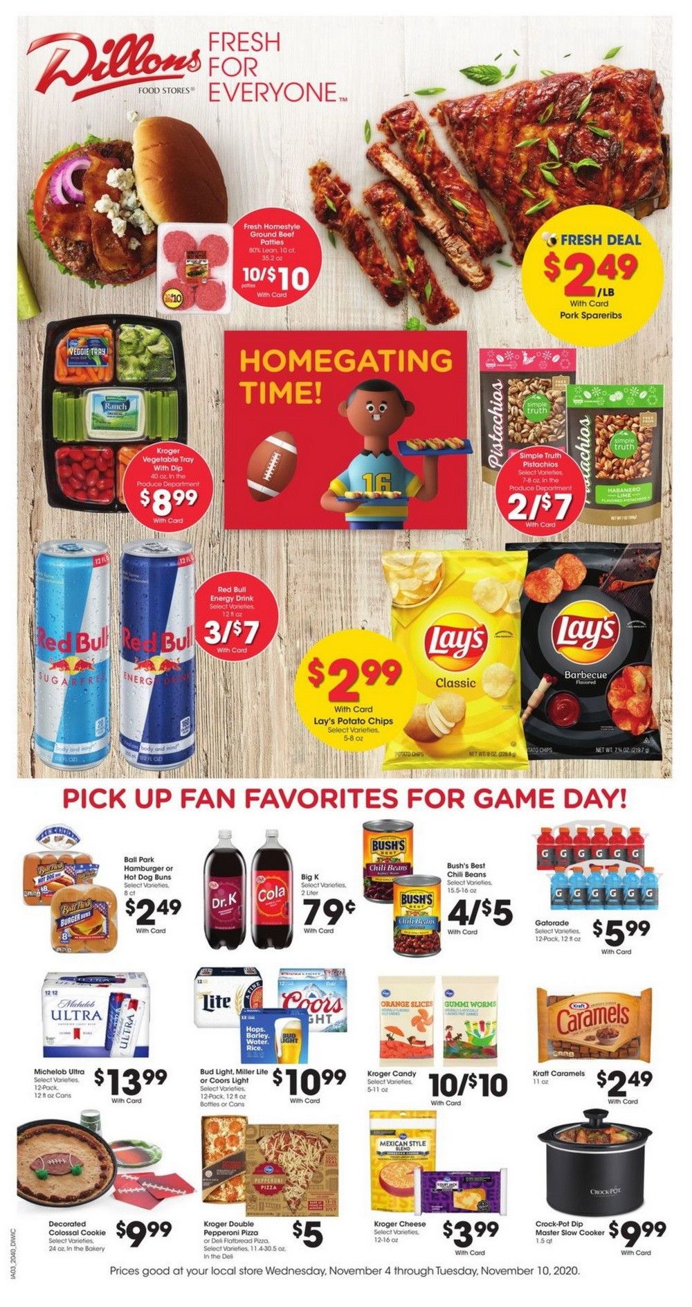 Dillons Weekly Ad Nov 04 – Nov 10, 2020