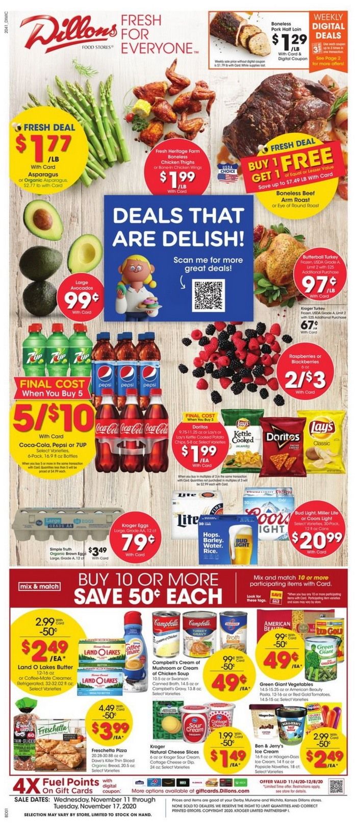 Dillons Weekly Ad Nov 11 – Nov 17, 2020