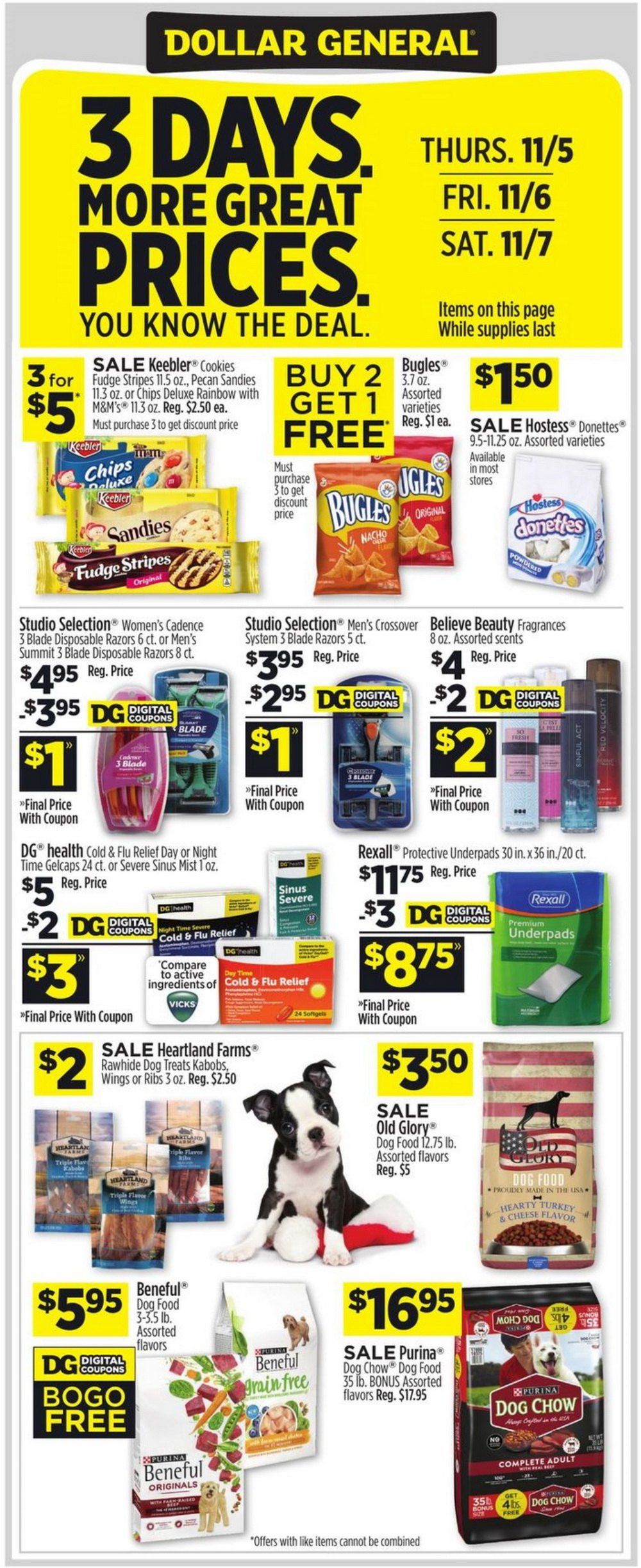 Dollar General Weekly Ad Nov 1 – Nov 7, 2020
