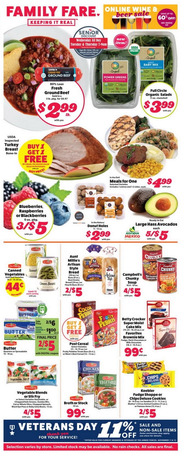 Family Fare Weekly Ad Nov 08 – Nov 14, 2020