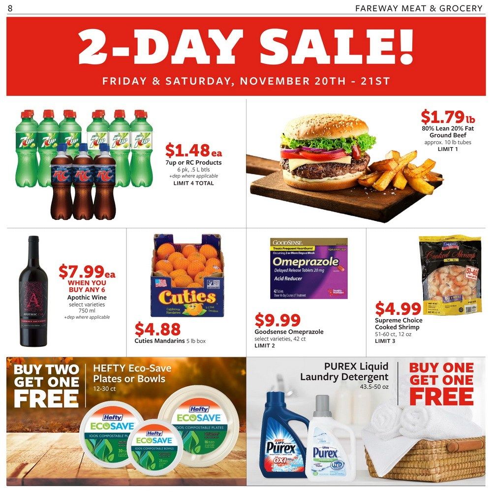 Fareway Weekly Ad Nov 17 – Nov 25, 2020