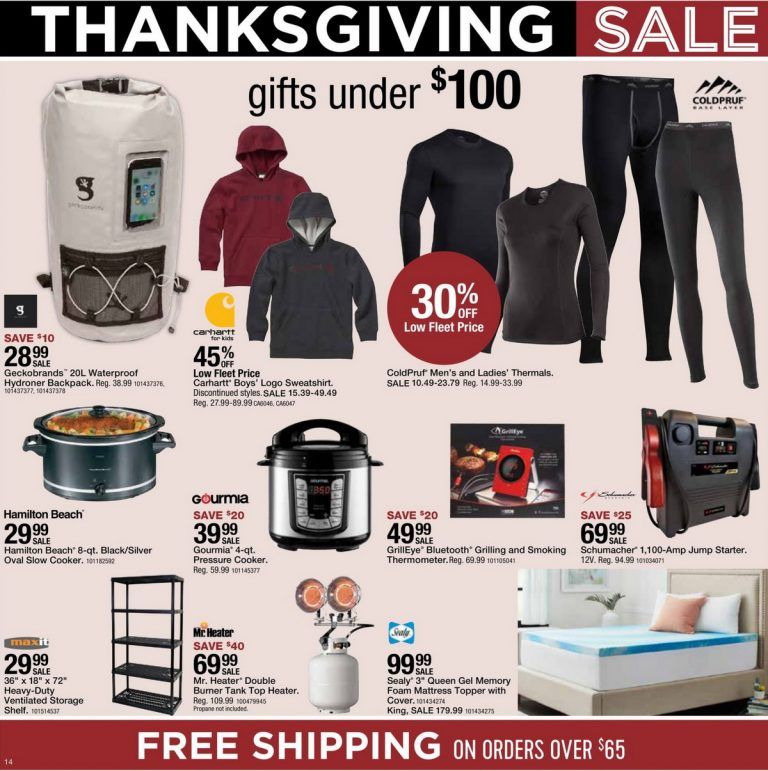 Fleet Farm Thanksgiving Ad Nov 20 – Nov 25, 2020