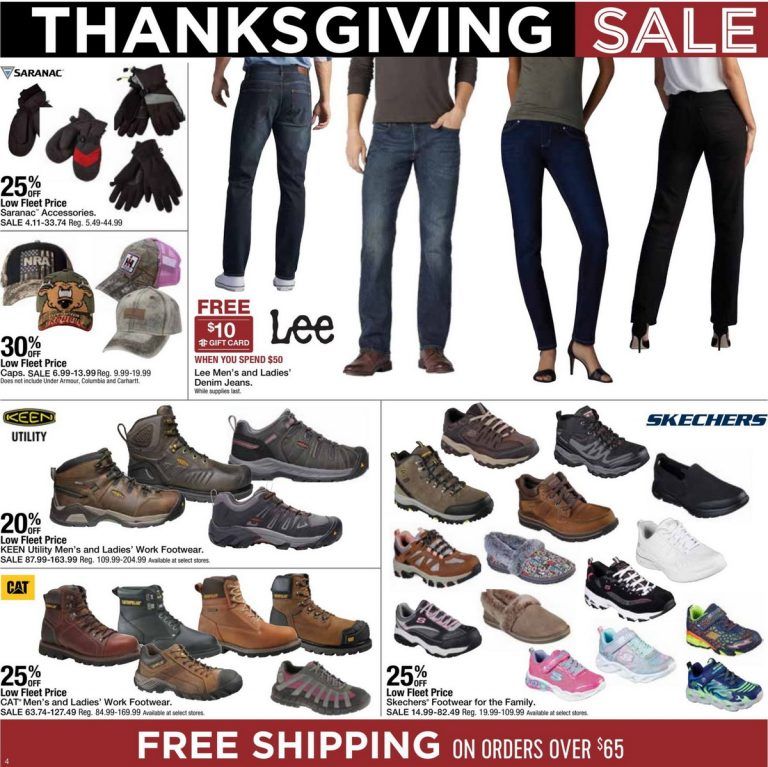 Fleet Farm Thanksgiving Ad Nov 20 – Nov 25, 2020