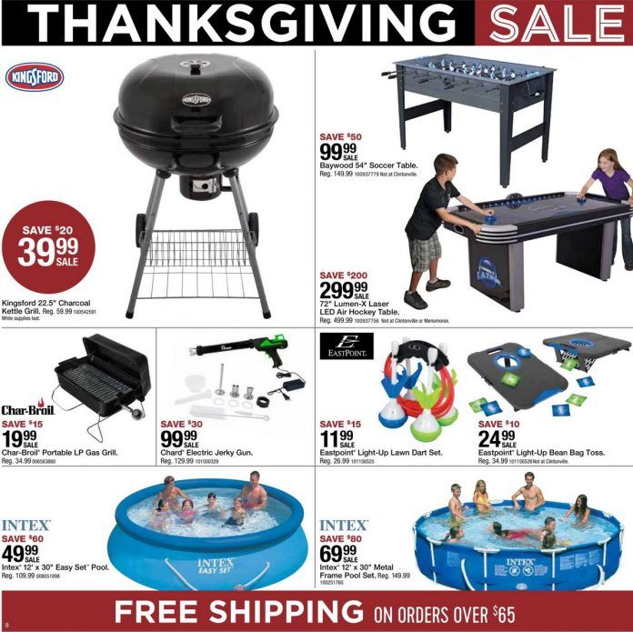 Fleet Farm Thanksgiving Ad Nov 20 – Nov 25, 2020