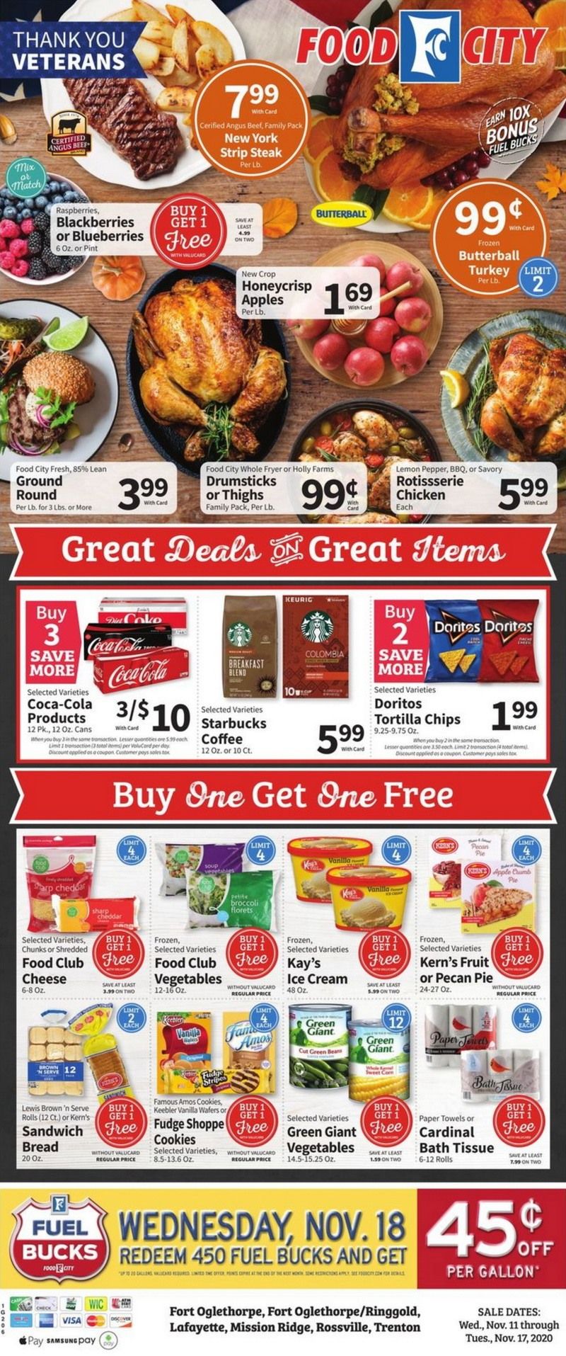 Food City Weekly Ad Nov 11 – Nov 17, 2020
