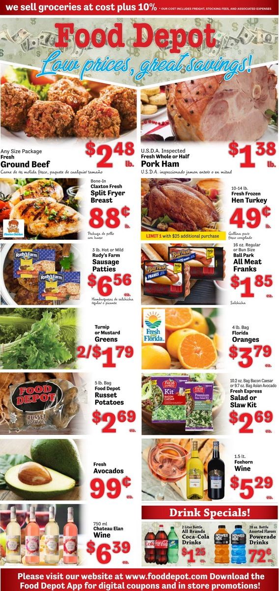 Food Depot Weekly Ad Nov 09 – Nov 15, 2020