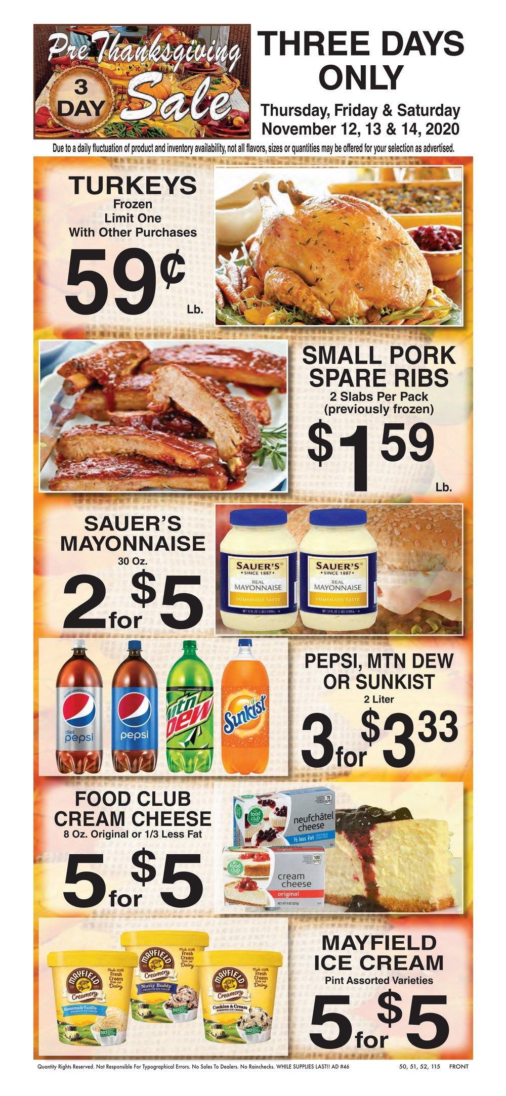 Foodland(US) Weekly Ad Nov 10 – Nov 16, 2020