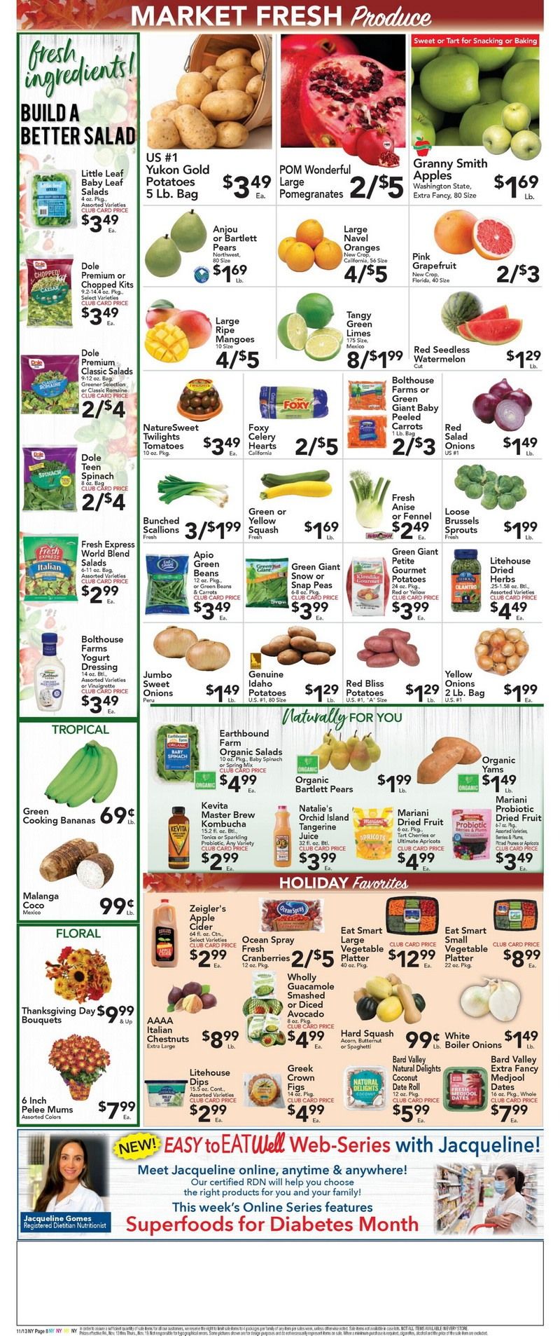 Foodtown Weekly Ad Nov 13 – Nov 19, 2020