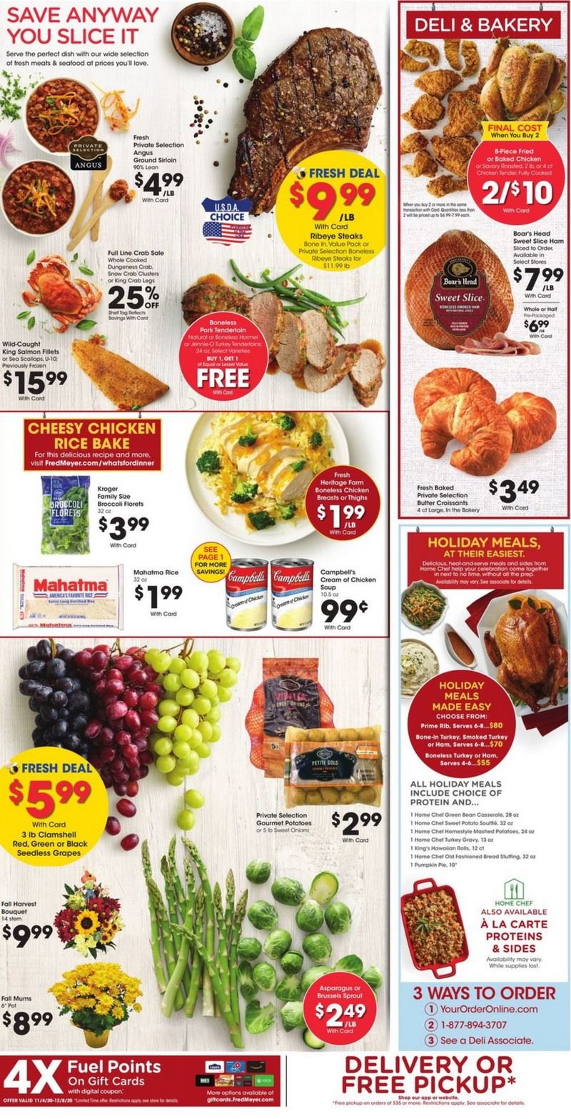 Fred Meyer Weekly Ad Nov 11 – Nov 17, 2020