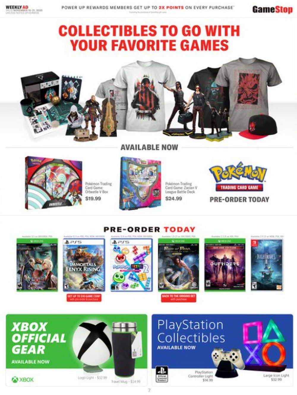 GameStop Weekly Ad Nov 15 – Nov 21, 2020