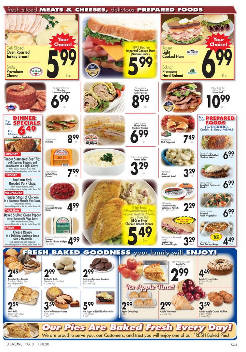 Gerrity's Supermarkets Weekly Ad Nov 08 – Nov 14, 2020