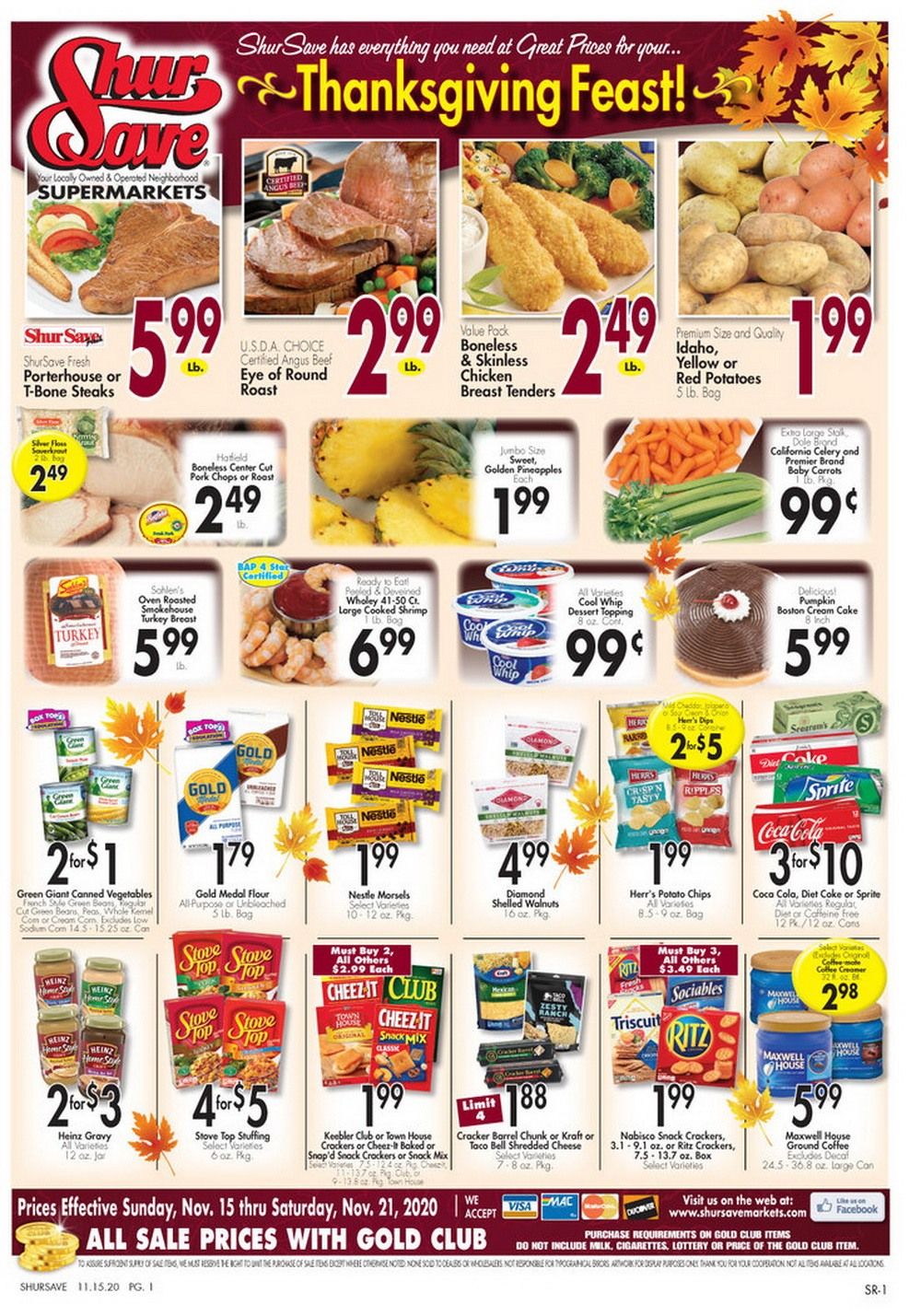 Gerrity's Supermarkets Weekly Ad Nov 15 – Nov 21, 2020