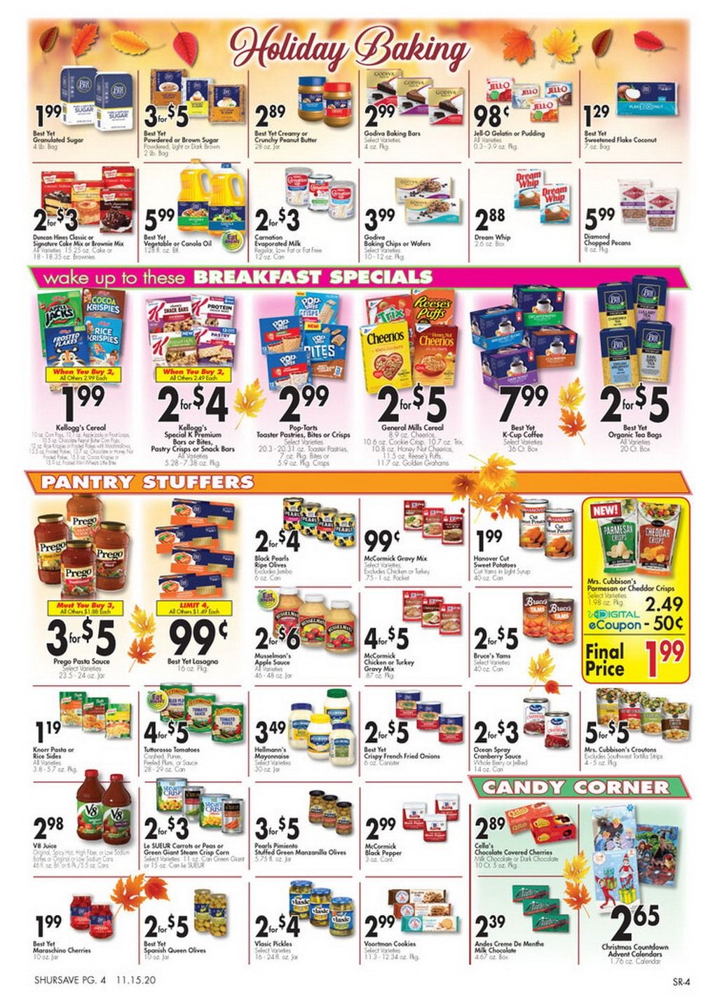Gerrity's Supermarkets Weekly Ad Nov 15 – Nov 21, 2020