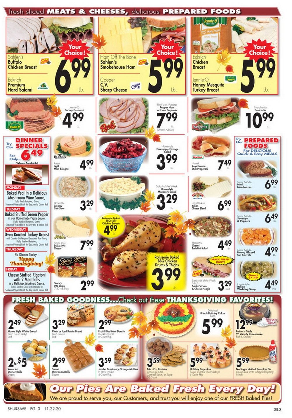 Gerrity's Supermarkets Weekly Ad Nov 22 – Nov 28, 2020