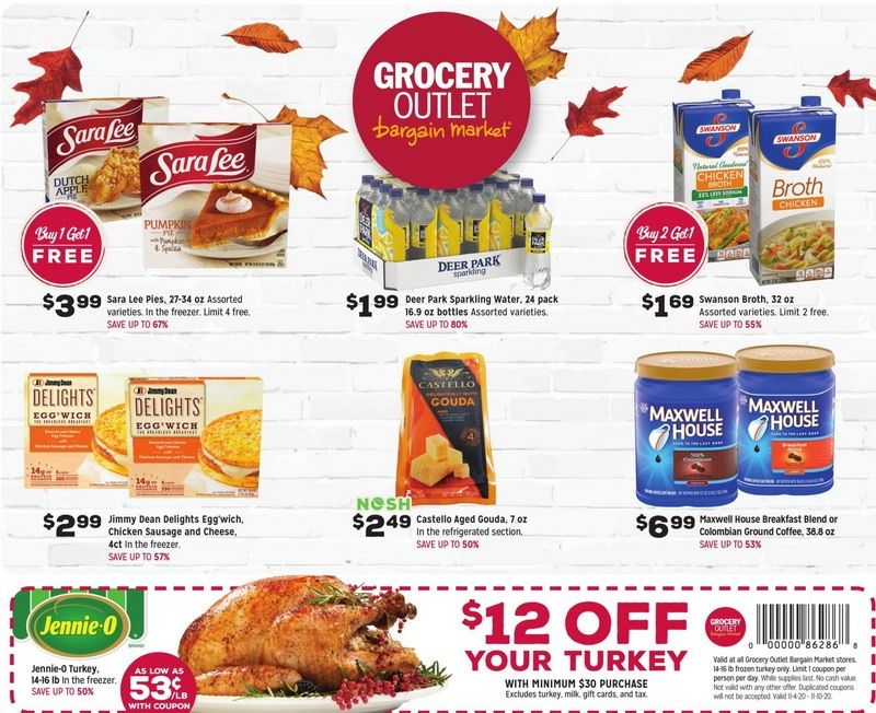 Grocery Outlet Weekly Ad Nov 04 – Nov 10, 2020