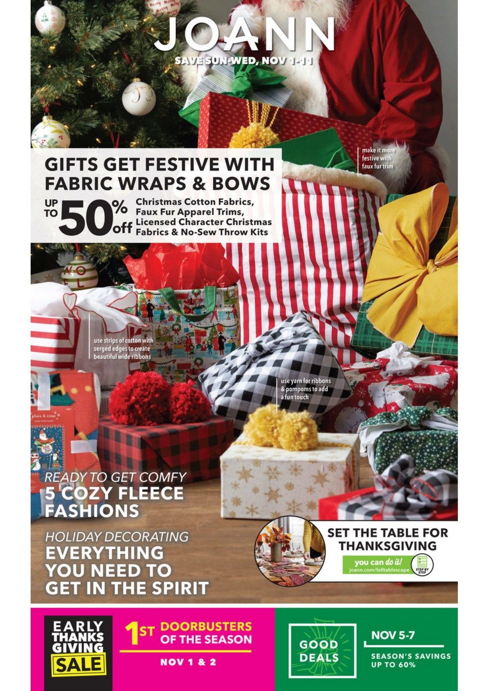 Jo-Ann Weekly Ad Nov 01 – Nov 11, 2020