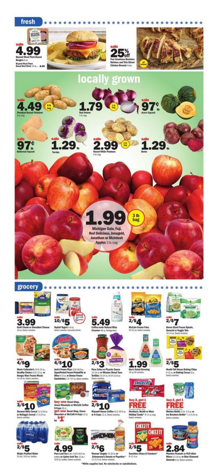 Meijer Weekly Ad Nov 08 – Nov 14, 2020