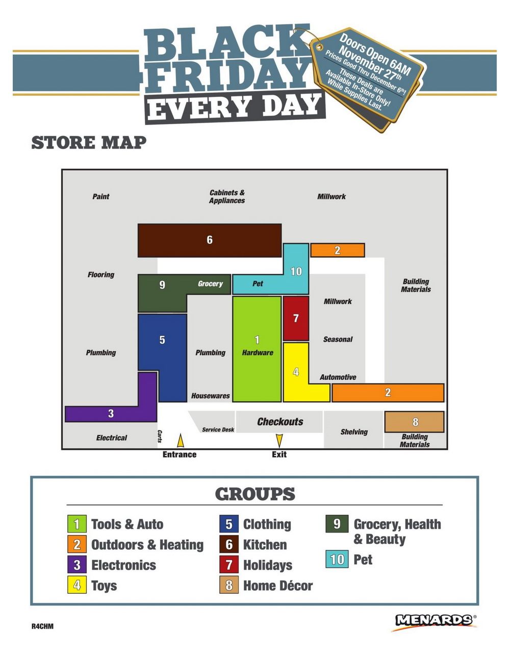 Menards Black Friday Sale Ad Nov 27 – Dec 06, 2020