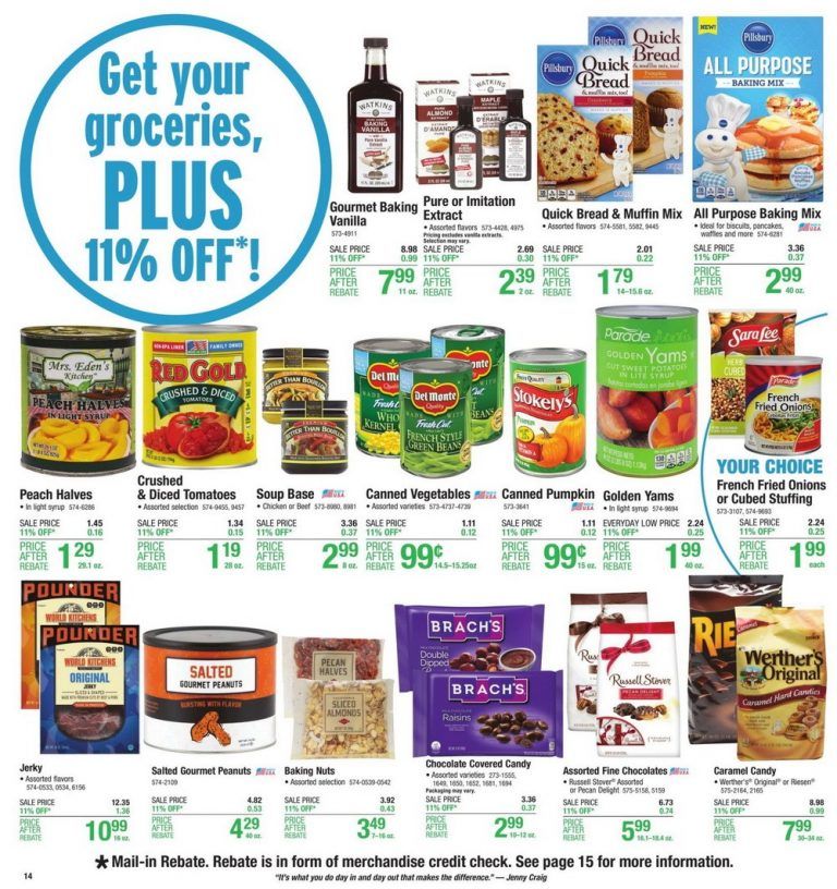Menards 11% Rebate Sale Ad Nov 15 – Nov 25, 2020
