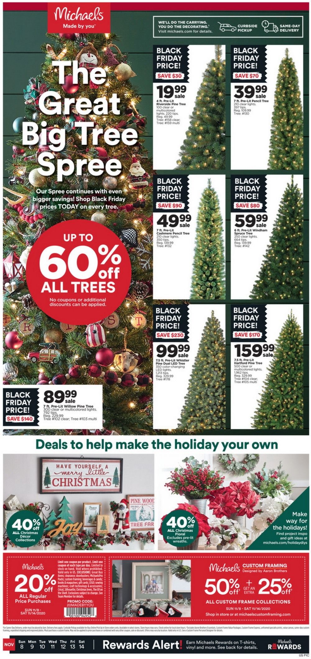 Michaels Weekly Ad Nov 8 – Nov 14, 2020