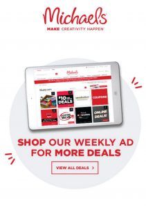 Michaels Weekly Ad Nov 15 – Nov 21, 2020