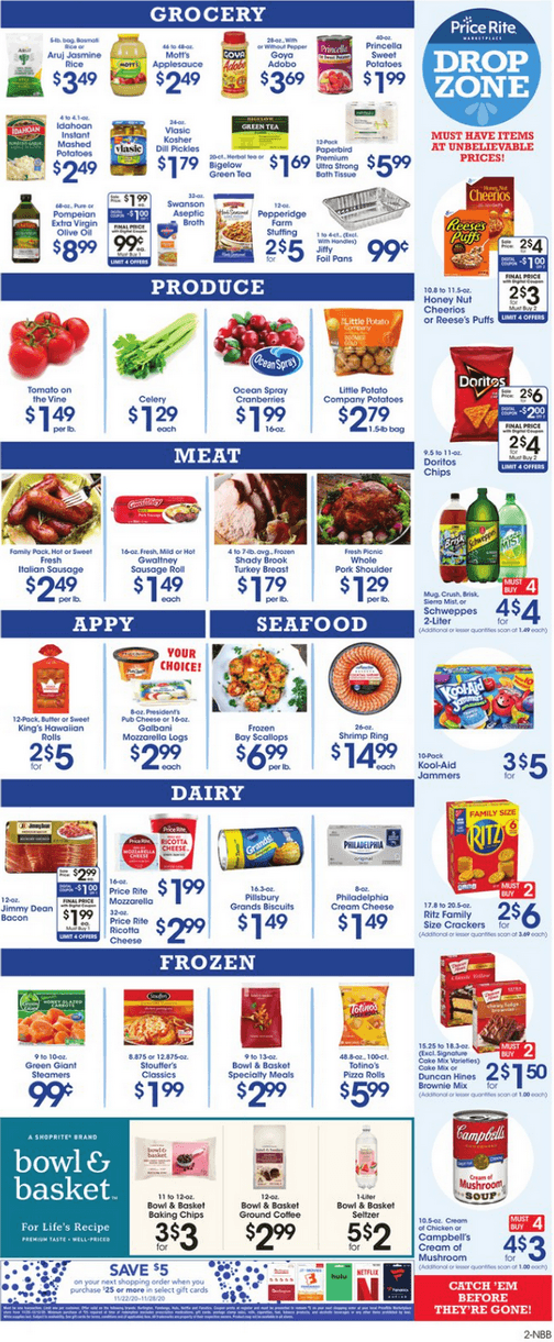 Price Rite Weekly Ad Nov 20 – Nov 26, 2020
