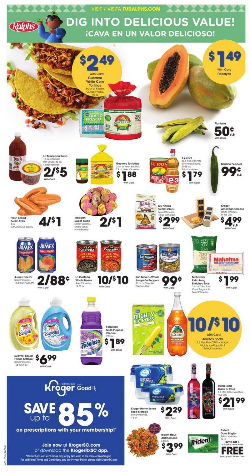 Ralphs Weekly Ad Nov 04 – Nov 10, 2020