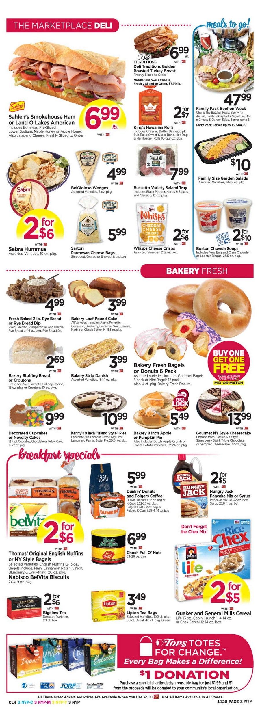 Tops Weekly Ad Nov 22 – Nov 28, 2020